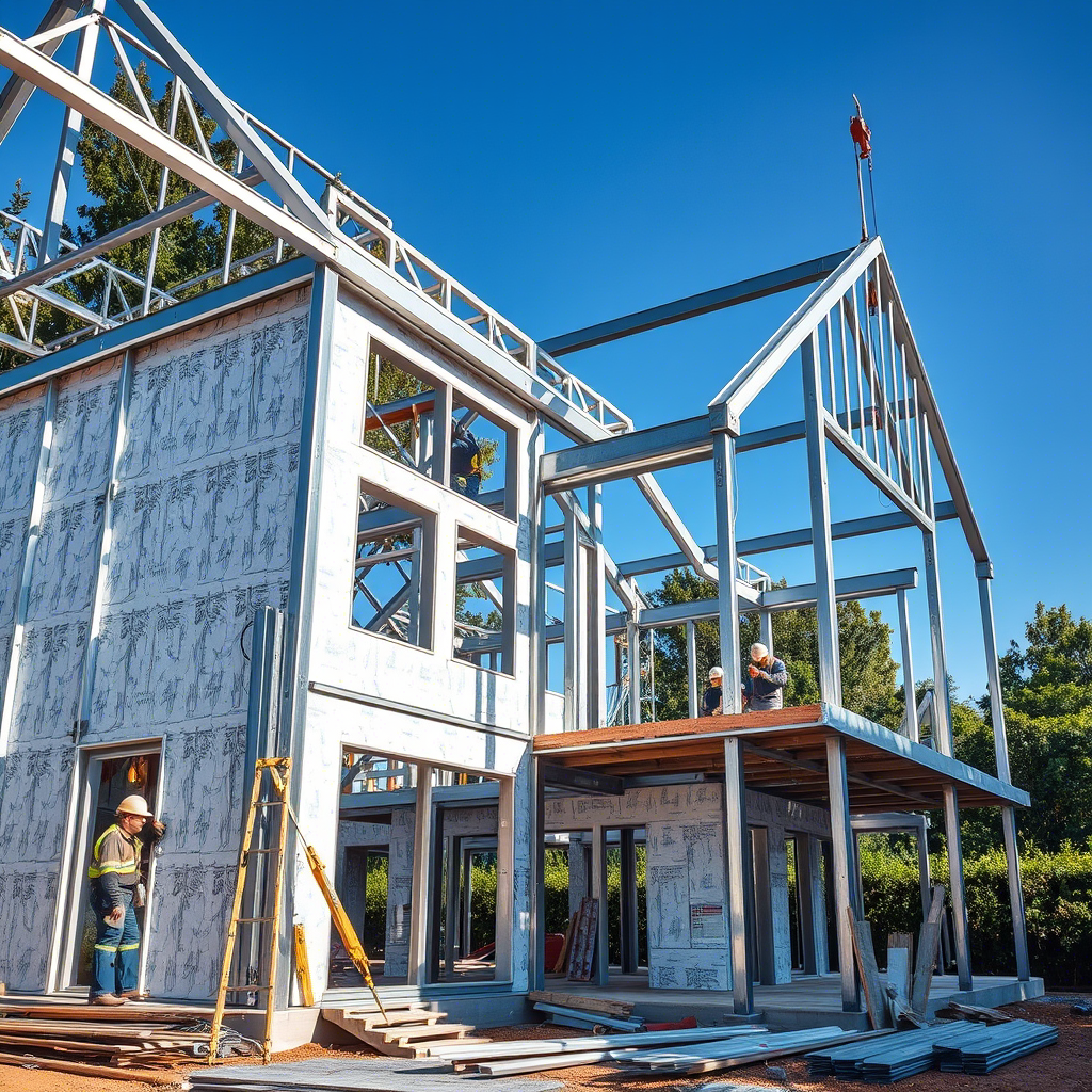 STEEL FRAME LSF | Modular Containers